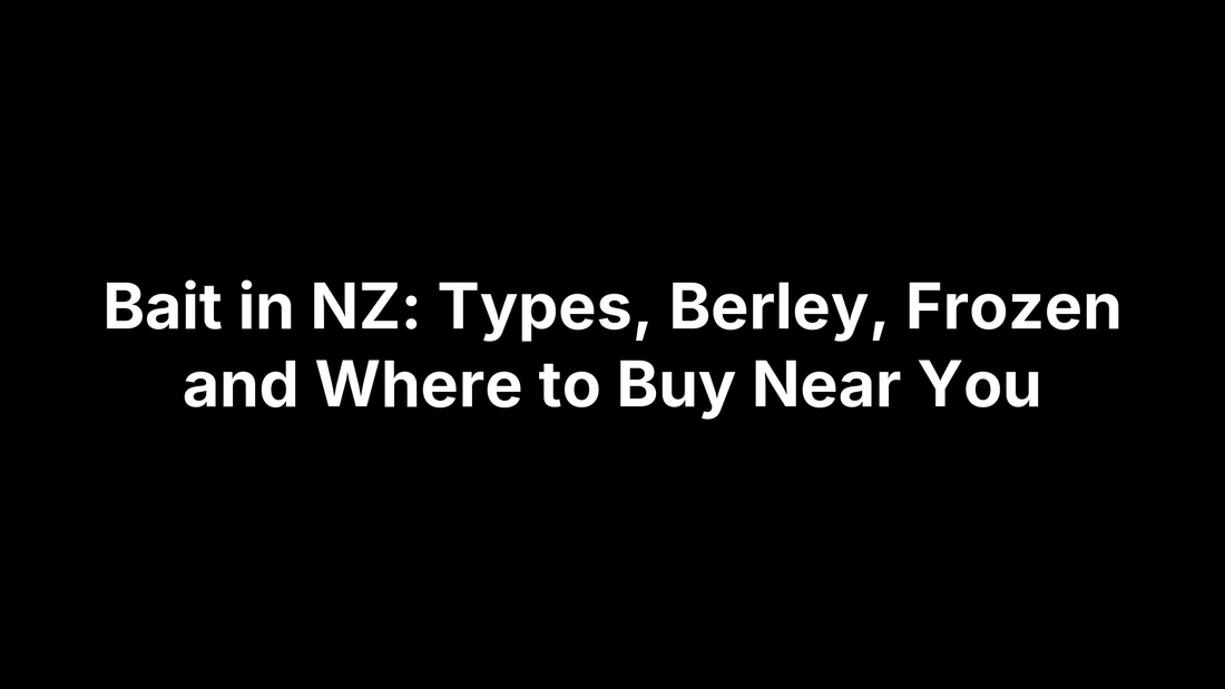 Bait in NZ: Types, Berley & Where to Buy